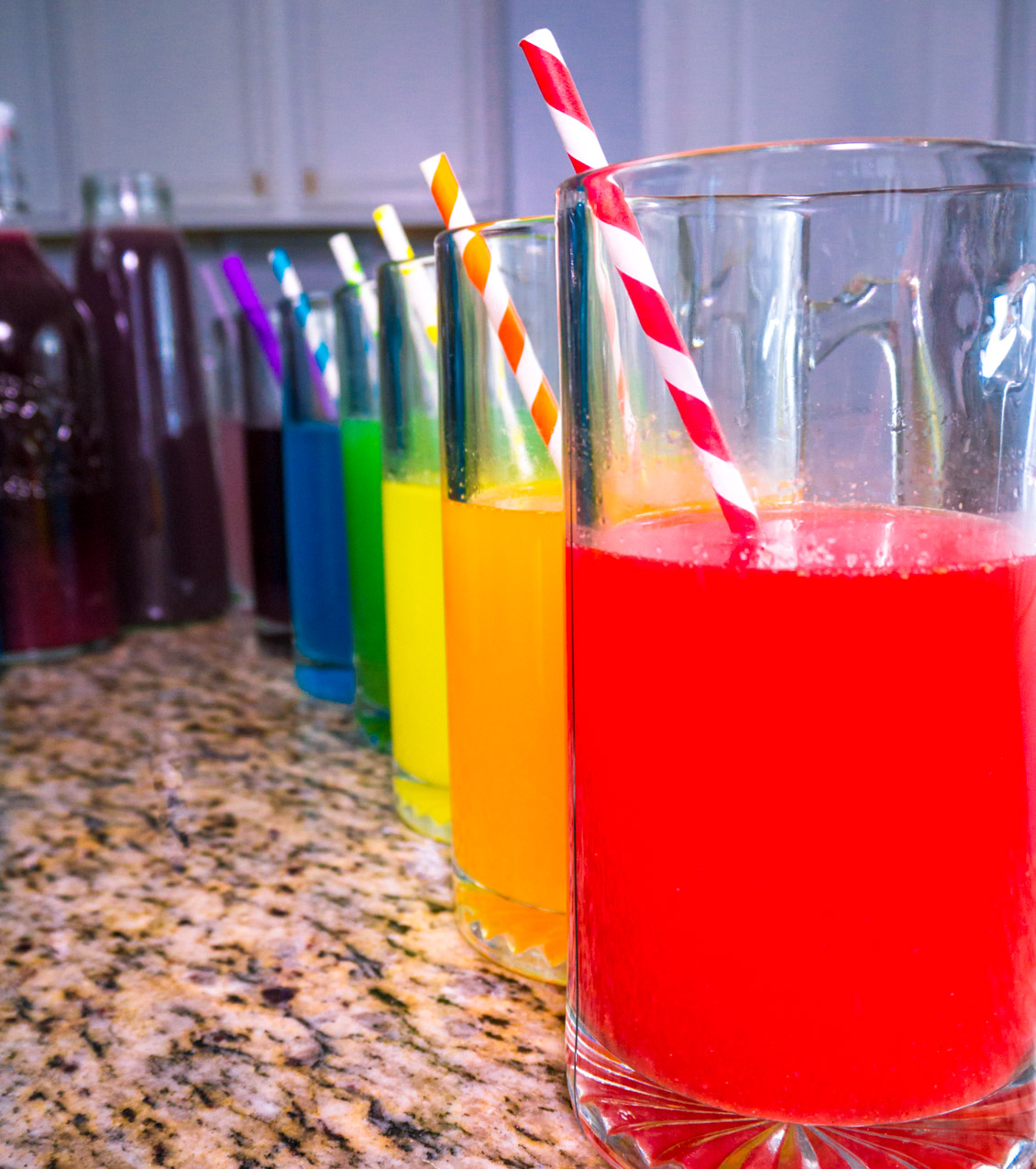 7 Flavors to Make Rainbow Lemonade