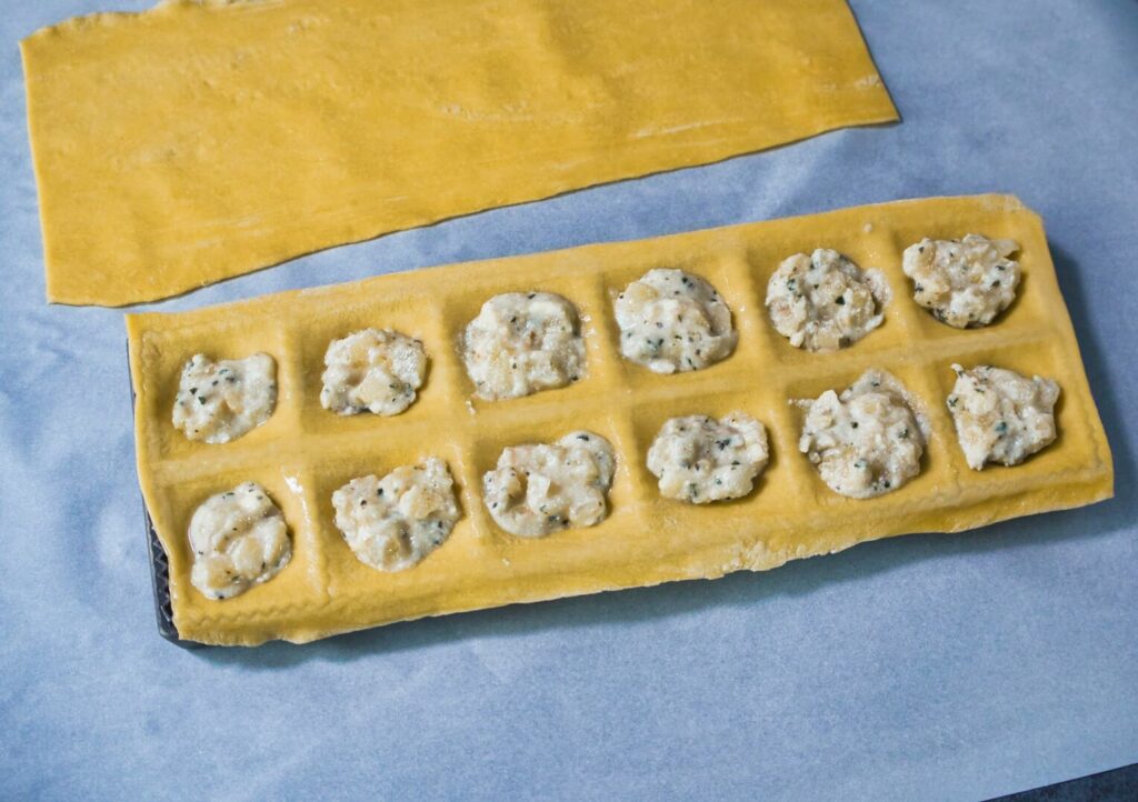 Delicious Creamy Two Cheese Pear Ravioli Recipe