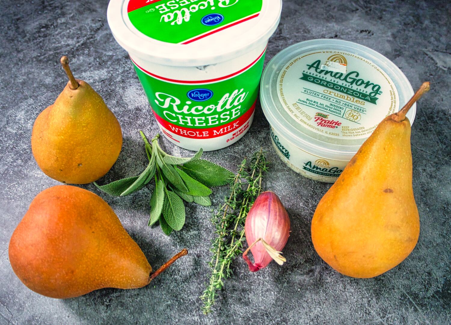 Delicious Creamy Two Cheese Pear Ravioli Recipe