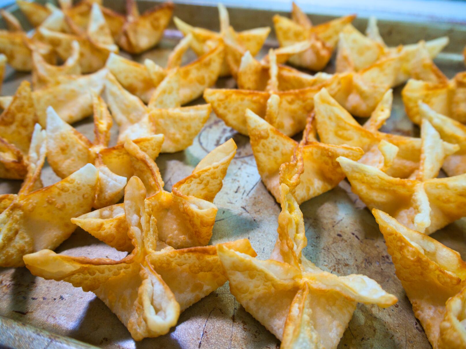 Sweet and Savory Pumpkin Cream Cheese Rangoons